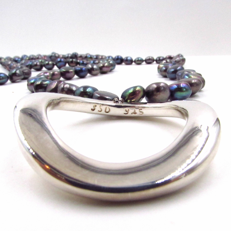 Simon Sebbag Black Fresh Water Pearl & Sterling Lariat Necklace - S & K ...