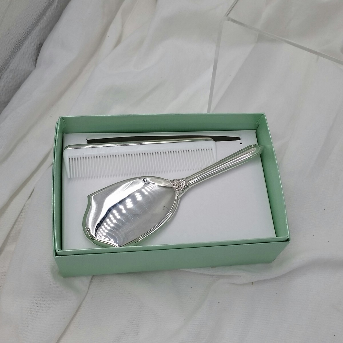 Sterling Girl's Brush & Comb Set - S & K Ltd.