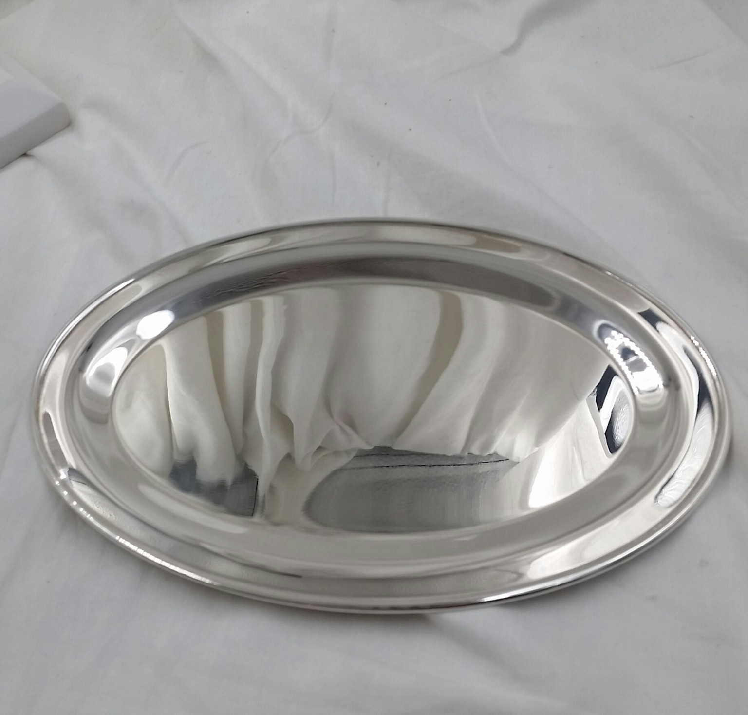 Sterling Oval Shape Tray - S & K Ltd.
