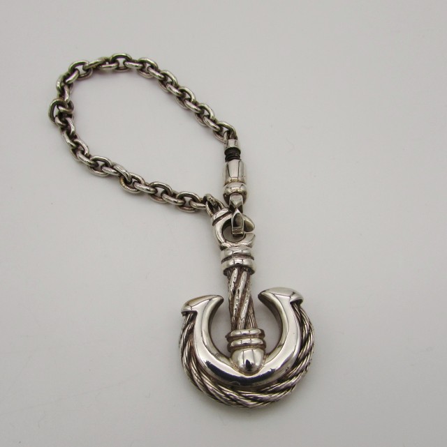 Sterling Anchor Key-Chain - S & K Ltd.