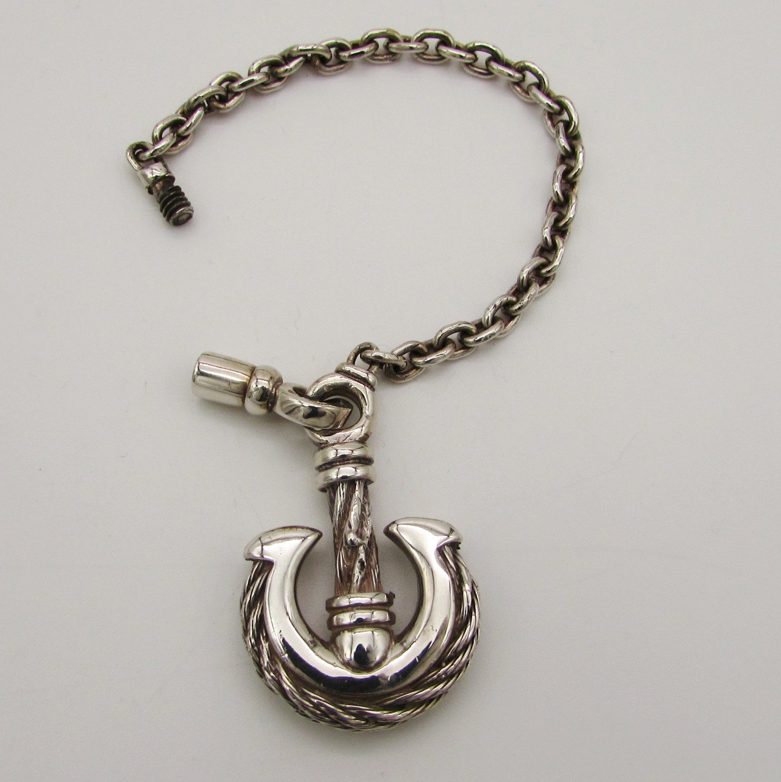 Sterling Anchor Key-Chain - S & K Ltd.