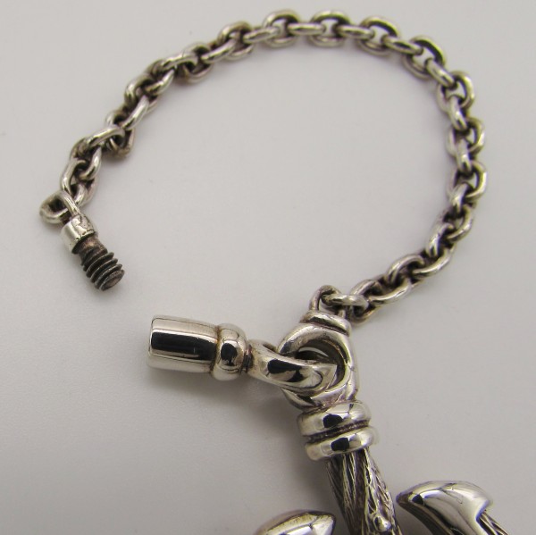 Sterling Anchor Key-Chain - S & K Ltd.
