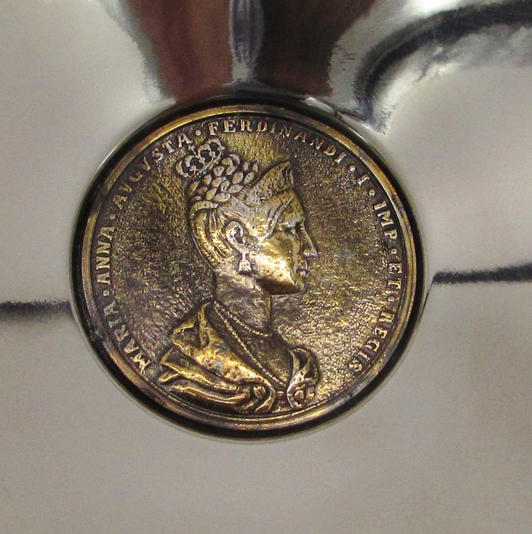 Maria Anna Augusta Ferdinandi I Commemorative Bronze Medallion ...