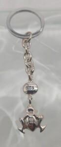 Georg Jensen Sterling "Frog" Key Ring - S & K Ltd.